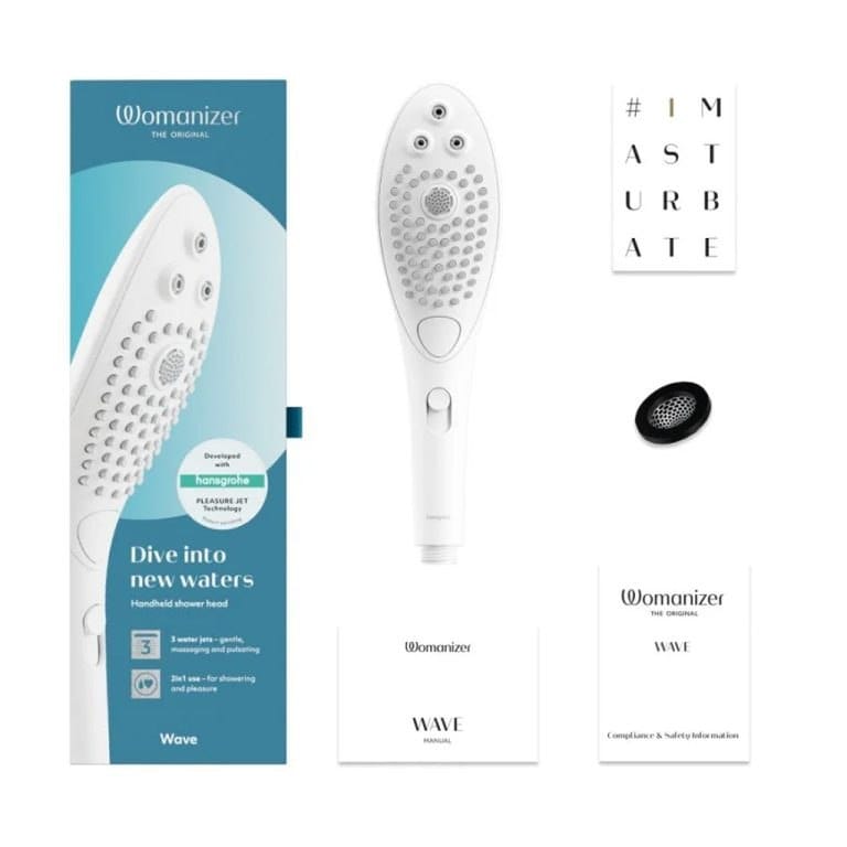 Womanizer Wave intieme Douchekop - Wit - Womanizer